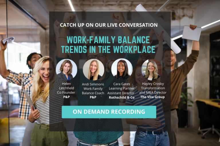 Work-family balance trends in the workplace